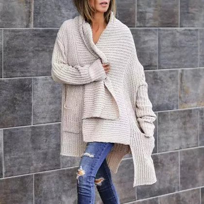 Inverno elegante: Melhor Swater Alternativa - Cardigan de malha 16490_5