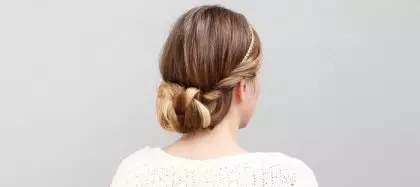 Hairstyles ერთად bandage