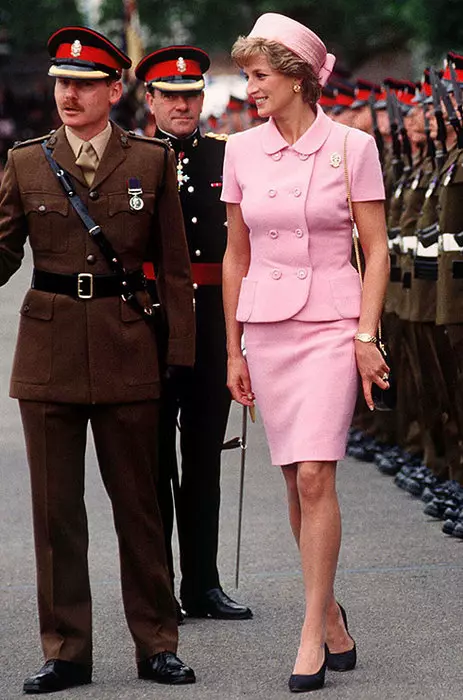 Style princesse: 13 images de Diana, qui entra dans l'histoire 19541_3