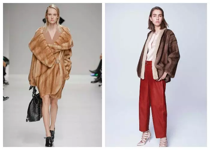 Model yang paling bergaya Coat Mink untuk Musim Sejuk 2017 20097_11