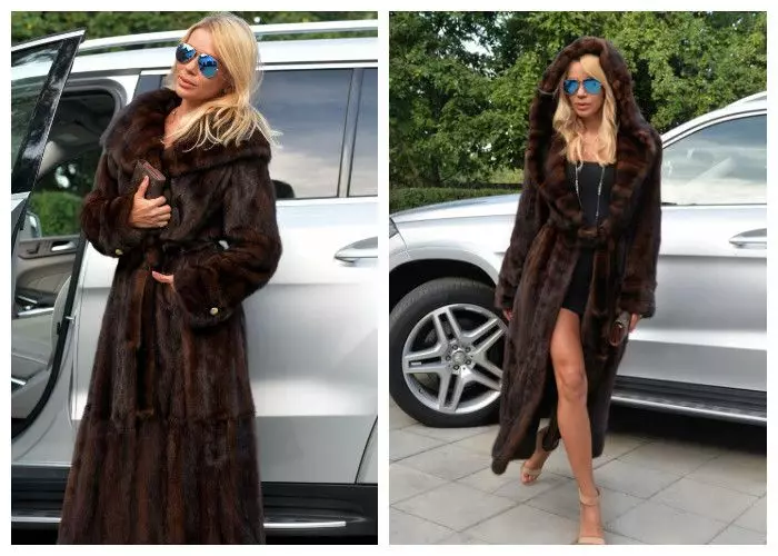 Model yang paling bergaya Coat Mink untuk Musim Sejuk 2017 20097_7