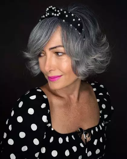 5 secrets how to hide gray hair without paint. Tells secured by Dama 235_5