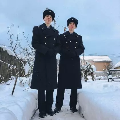 Denis Matrosov's Children Matrosov. Thero îro xweşikên duwemîn hene, ku wî nas nekir 4089_6