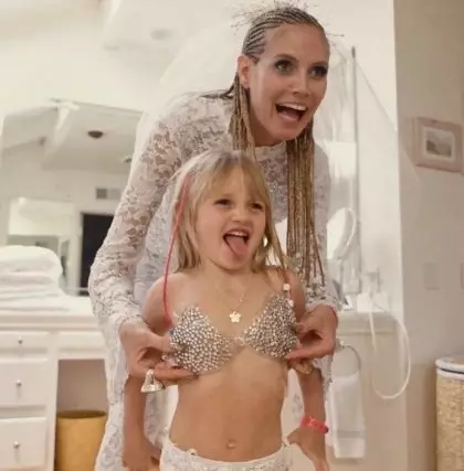 Divorcé dans 7 ans, malgré trois enfants. Pourquoi Heidi Klum a-t-il échangé la force sur des gardes réguliers 963_5